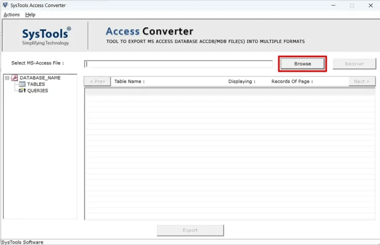 Access to CSV Conversion using perfect methods