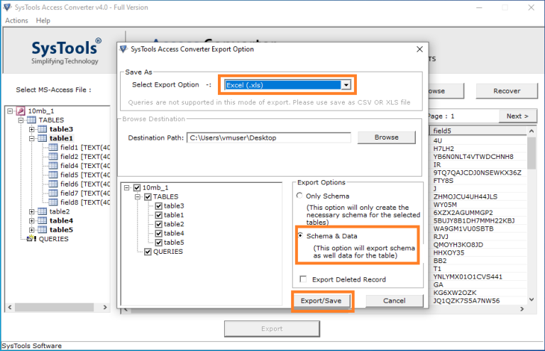 Convert MDB to Excel (XSL) Using the Best Method